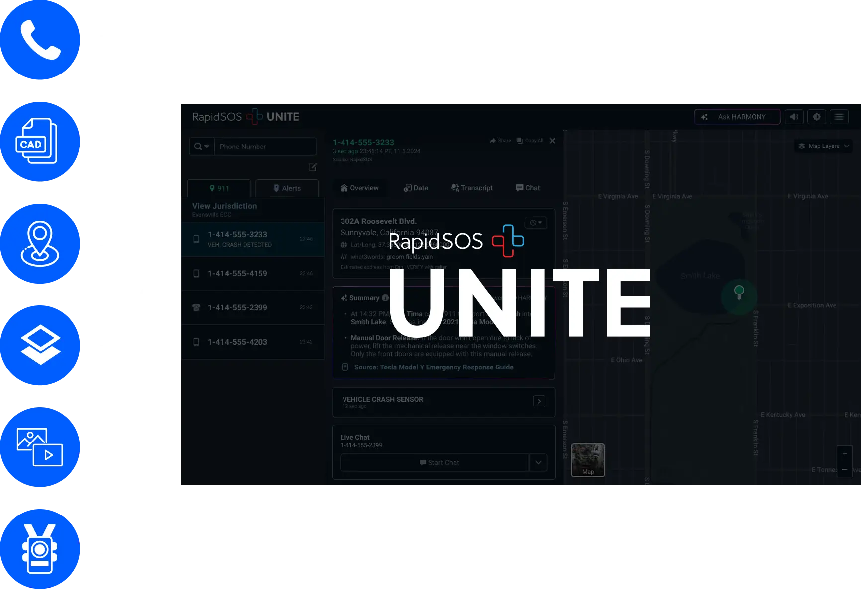 Seamless 911/CAD Data Integration: The RapidSOS safety network