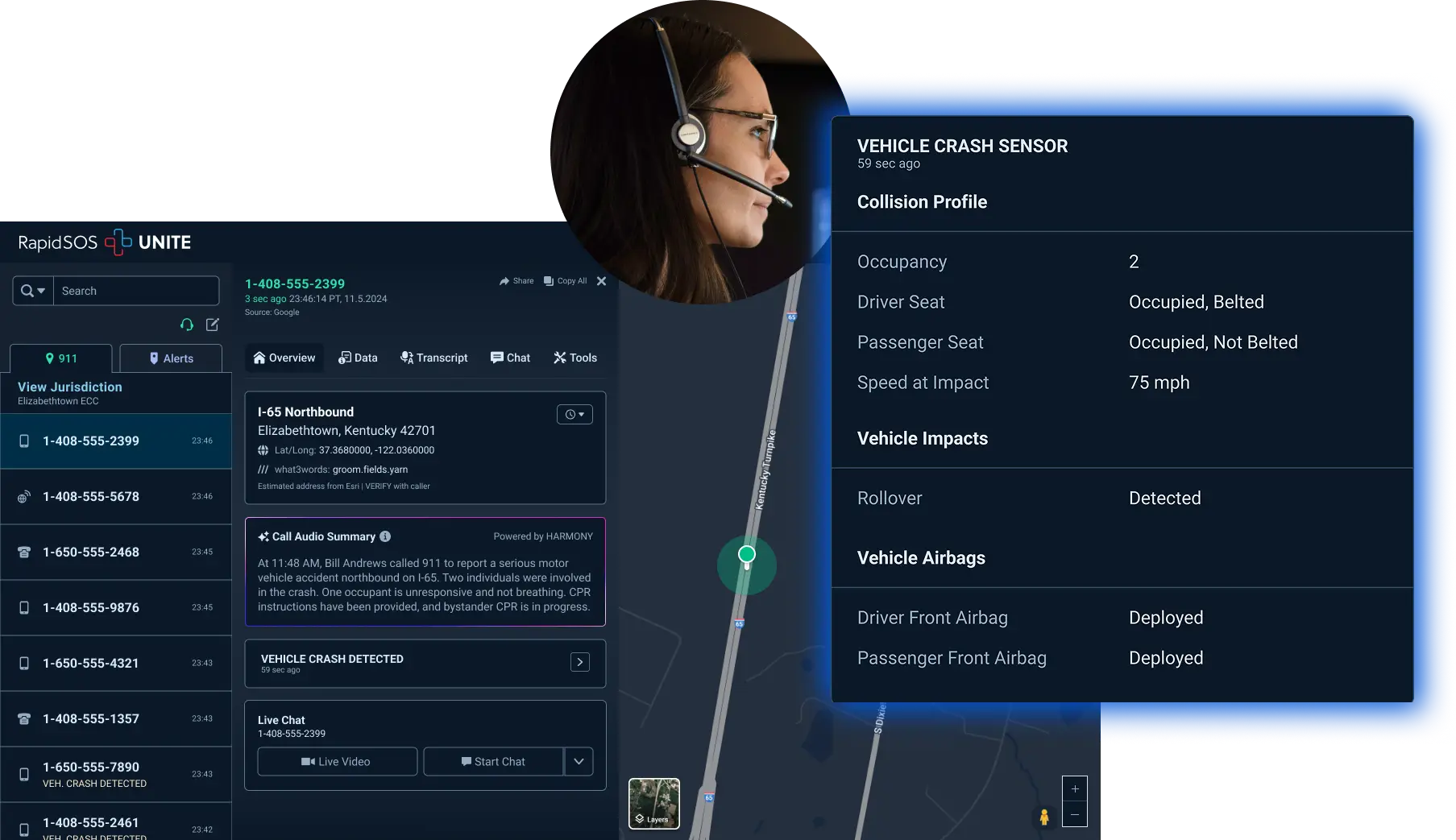 Fleet Safety: Connect Telematics to 911 for Faster Crash Response